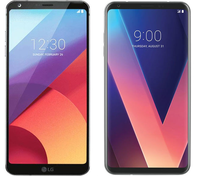 LG V30 vs LG G6, comparativa de características y precio