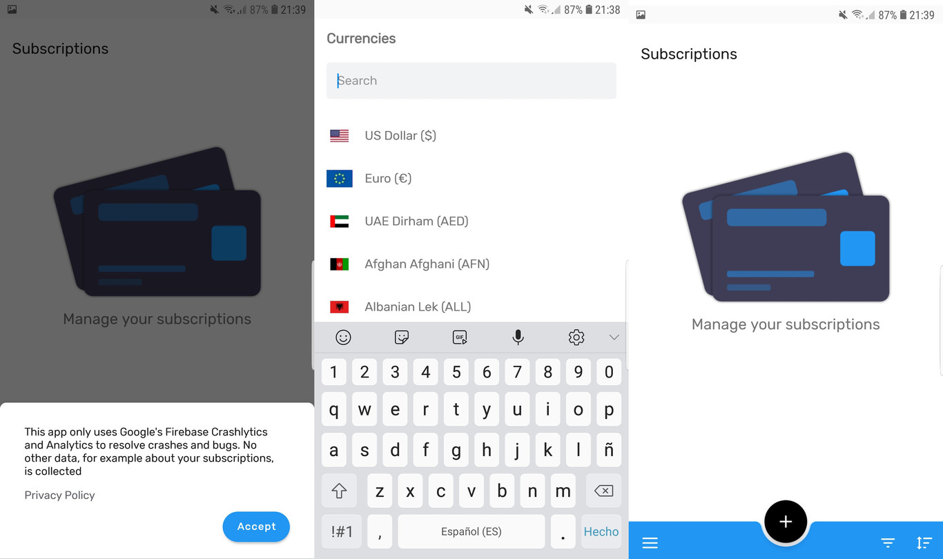 Suscriptions: esta app en Android te permite controlar todas tus ...