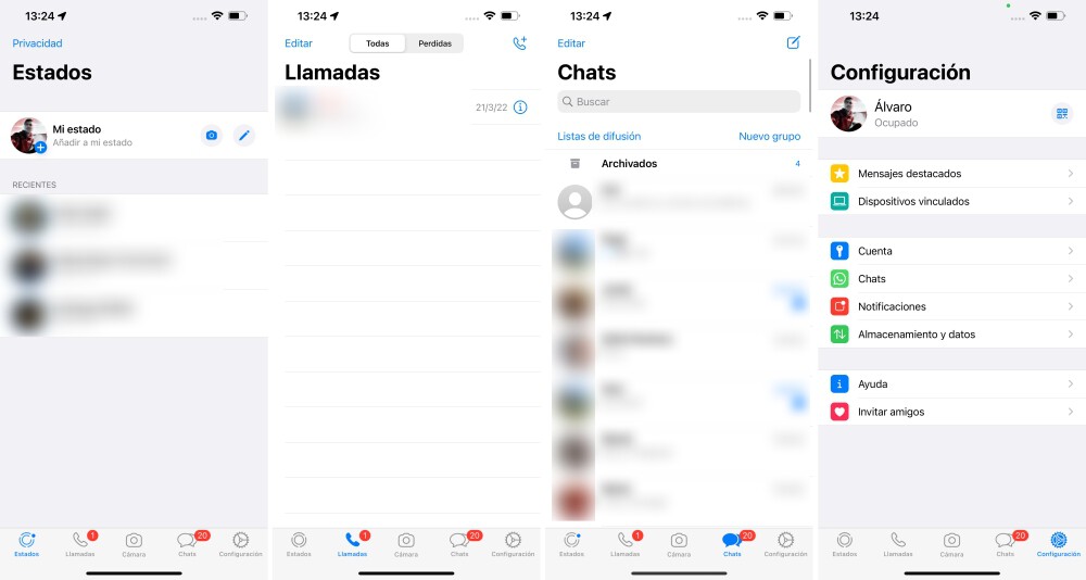 WhatsApp no es igual en iOS y en Android: todas sus diferencias ...