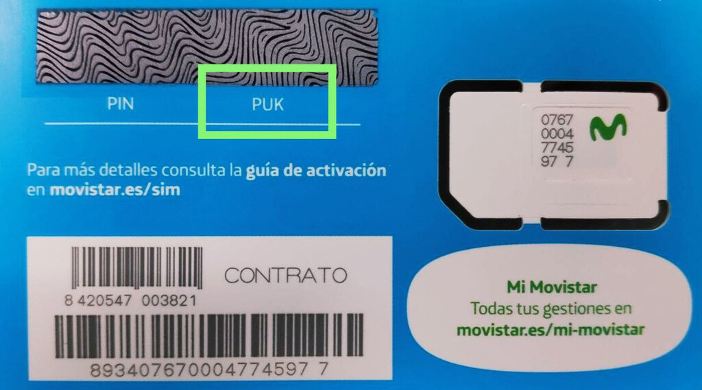 Qué hacer si olvidas el código PIN del móvil: así puedes consultar tu código PUK