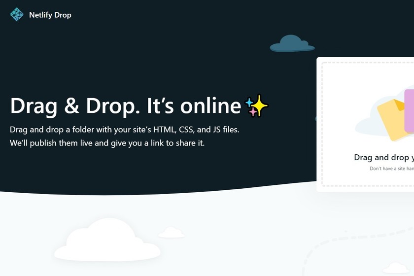 Netlify Drop, cuando publicar gratis un sitio web es sólo arrastrar ...