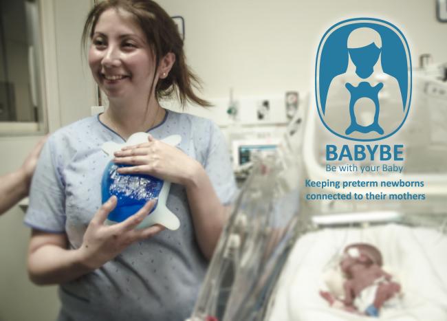 Babybe, una incubadora innovadora que conecta al bebé con su madre