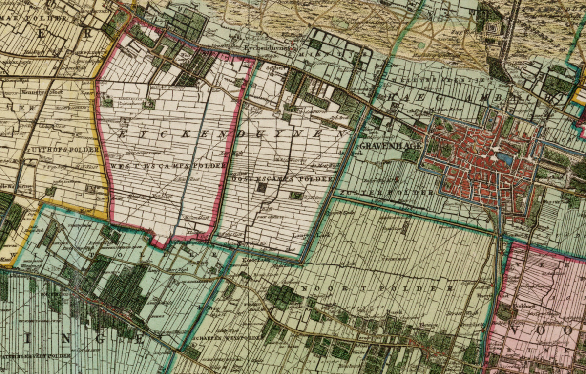 El fascinante sistema de presas y canales holandés, ilustrado en este ...