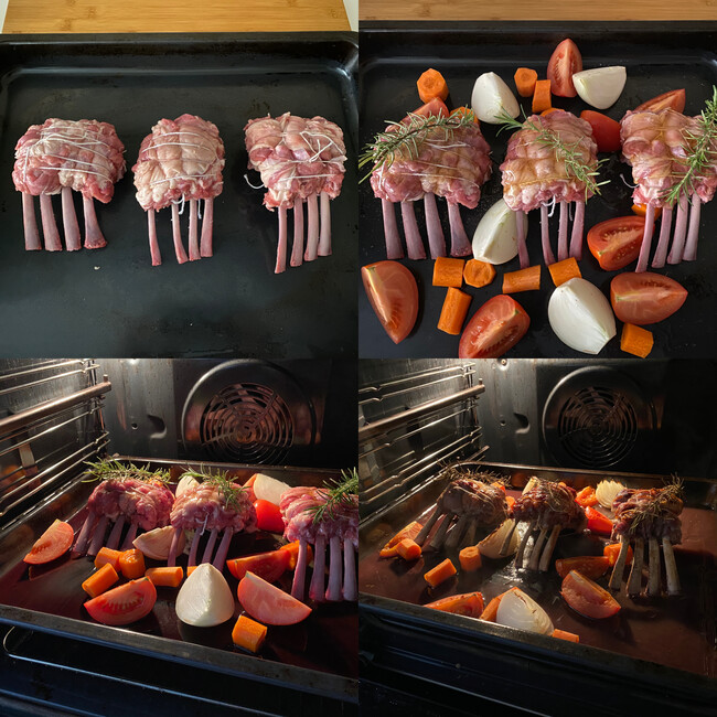 Carré de cordero a la miel, receta fácil, sencilla y deliciosa perfecta ...