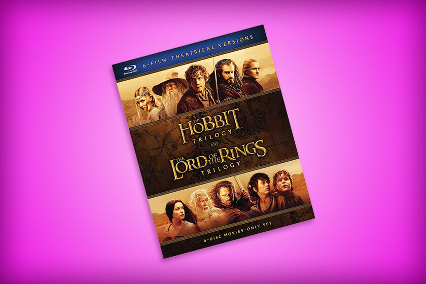 Este paquete incluye las trilogías de 'El Hobbit' y 'El Señor de los Anillos' en Blu-ray: ahora ...