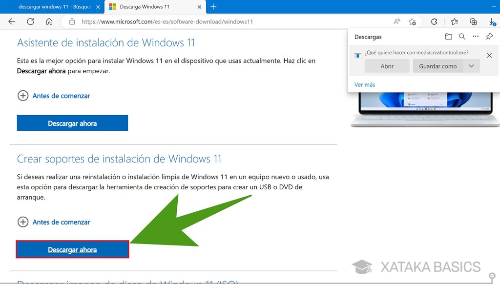 Cómo instalar Windows 11 desde un USB