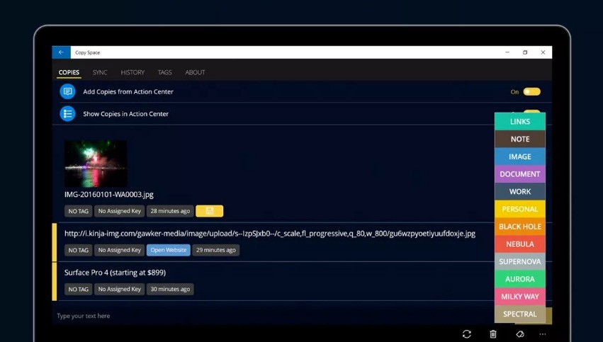 Copy Space: una app para sincronizar archivos y portapapeles entre ...