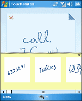 TouchNotes, para tomar notas rápidas