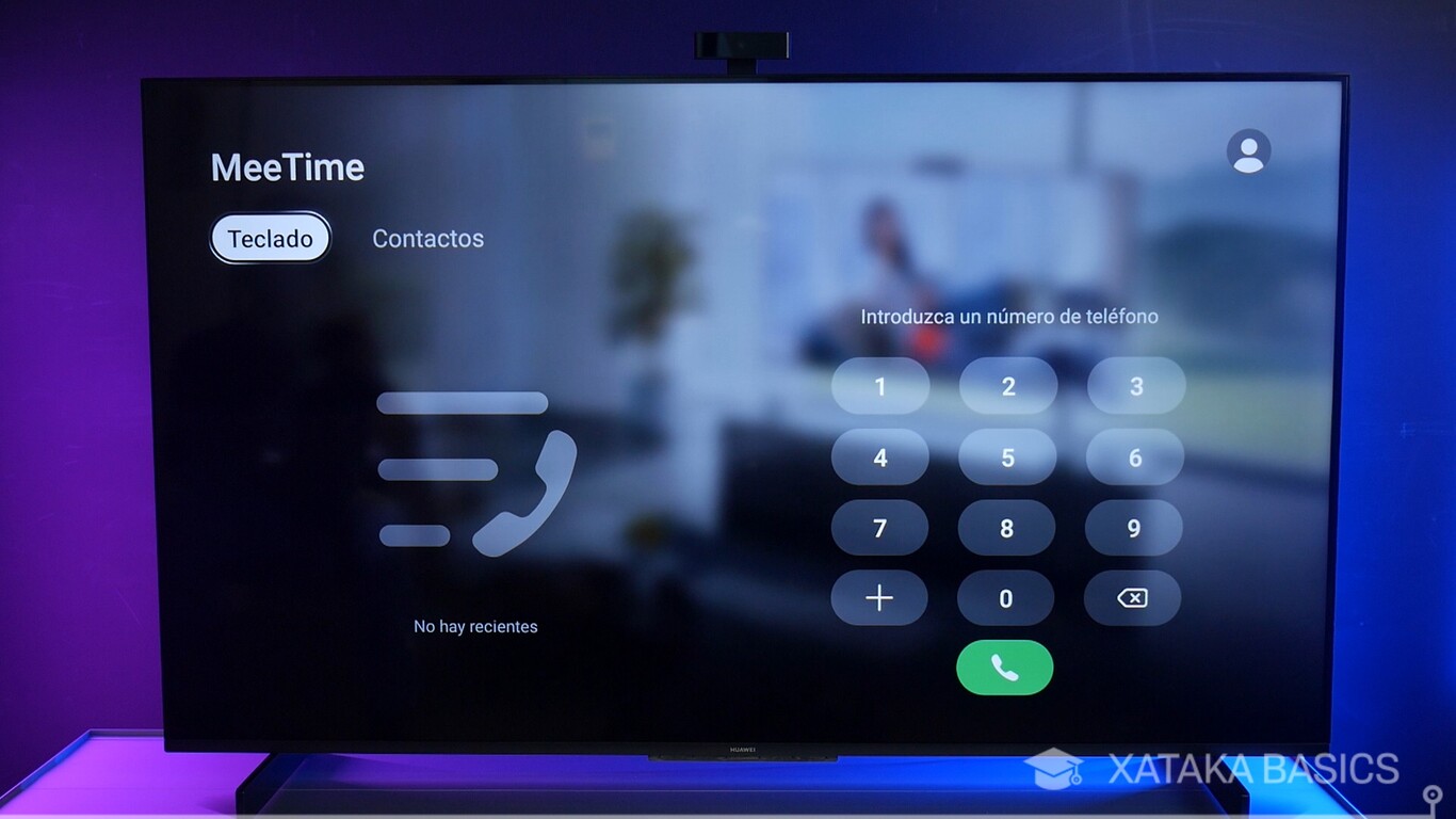 Cómo usar MeeTime para hacer videollamadas en el televisor Huawei Vision S