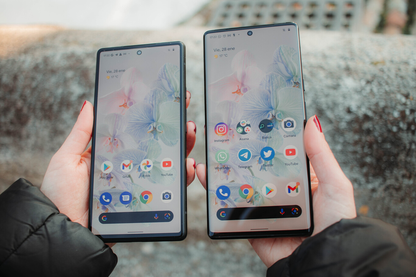 Google Pixel 6 vs Google Pixel 6 Pro: comparativa con especificaciones ...