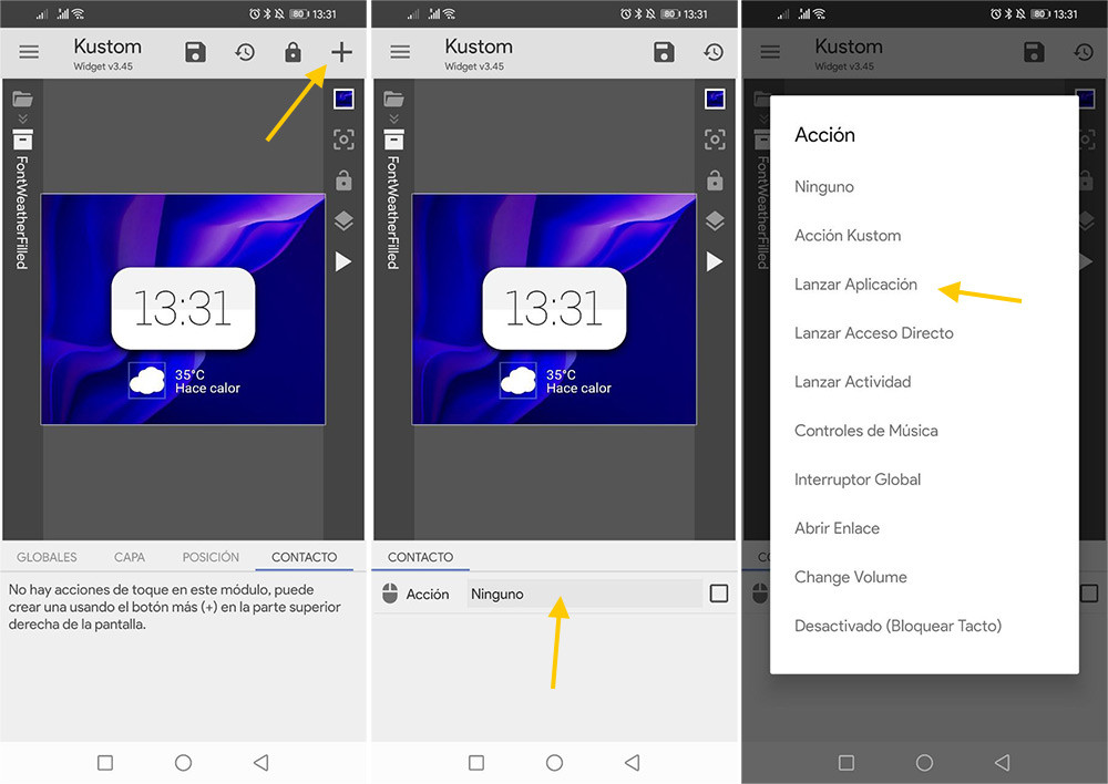 Cómo crear un widget personalizado para tu móvil Android con KWGT