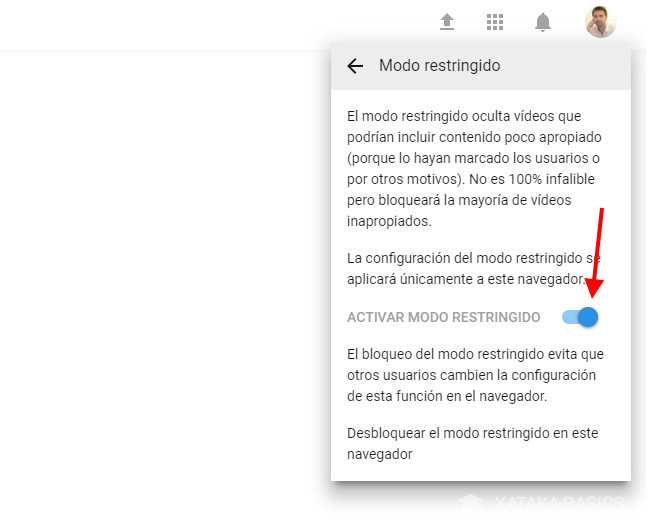 Qué es el modo restringido de YouTube y cómo desactivarlo