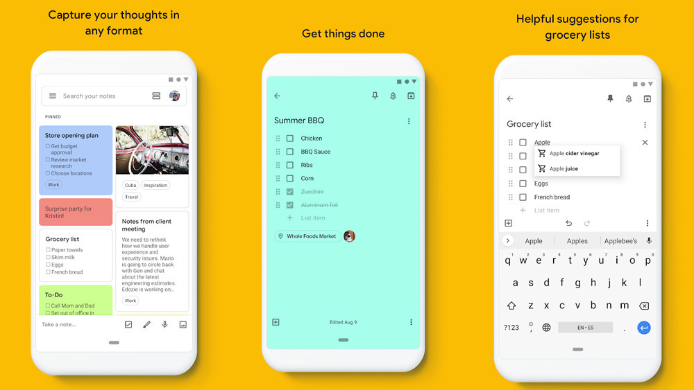 13 apps para tomar notas en el smartphone o tablet y despedirse de las ...