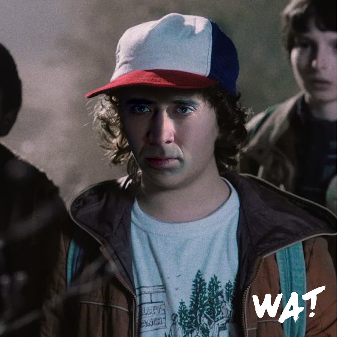 Hay una cara de Nicolas Cage para cada serie de Netflix