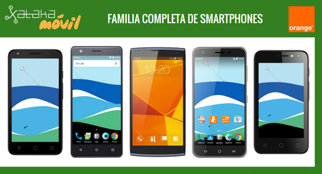 Catálogo completo smartphones Orange octubre 2016