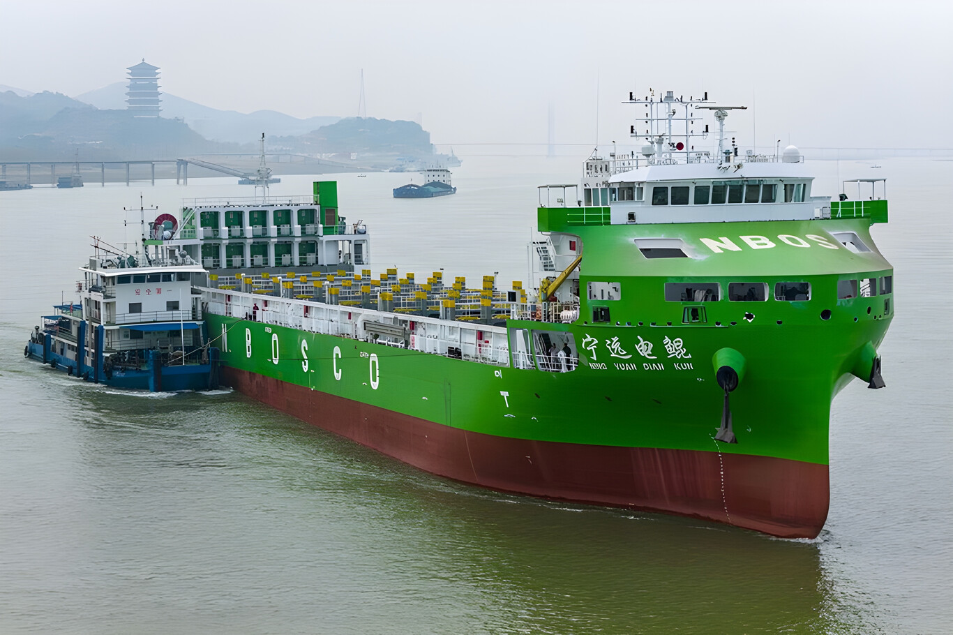 El futuro del transporte marítimo ya navega: China prueba el Ning Yuan ...