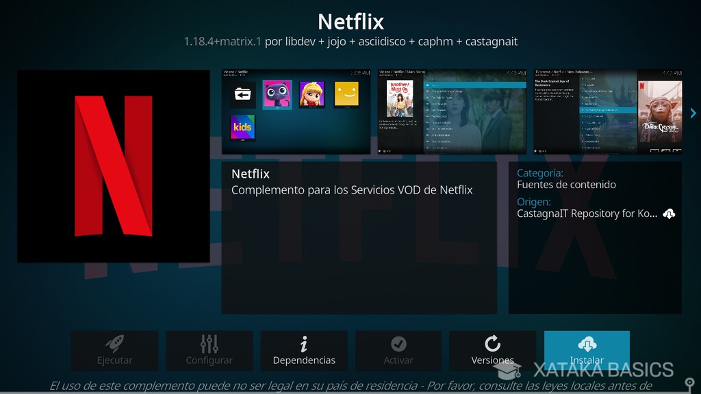 Netflix en Kodi: cómo instalarlo y para qué te será útil hacerlo