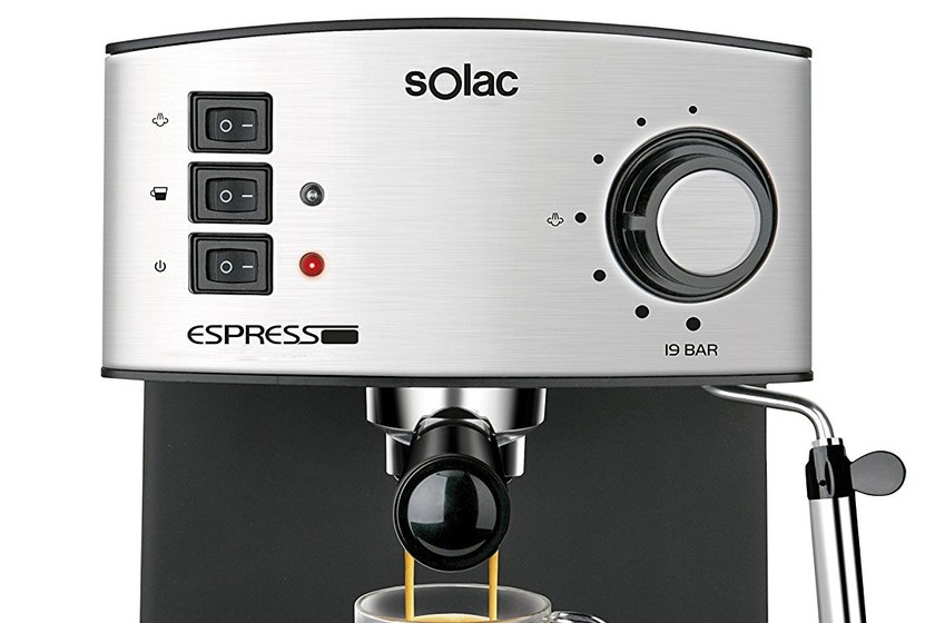 Cafetera Solac CE4480 Espresso ahora en Amazon por 70,99 euros y envío gratis. Disfruta de un ...