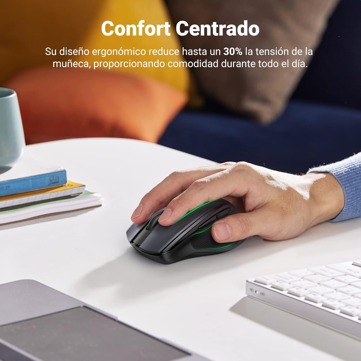 El mouse inalámbrico más vendido de UGREEN cuesta menos de 200 pesos ...