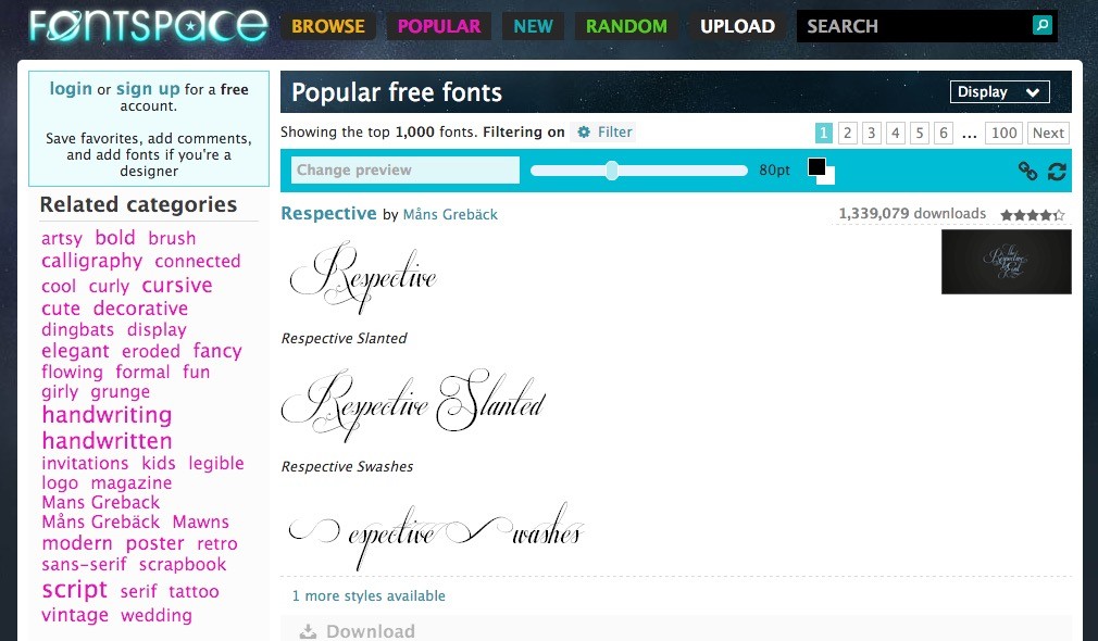 Las mejores 13 webs para descargar tipografías gratis