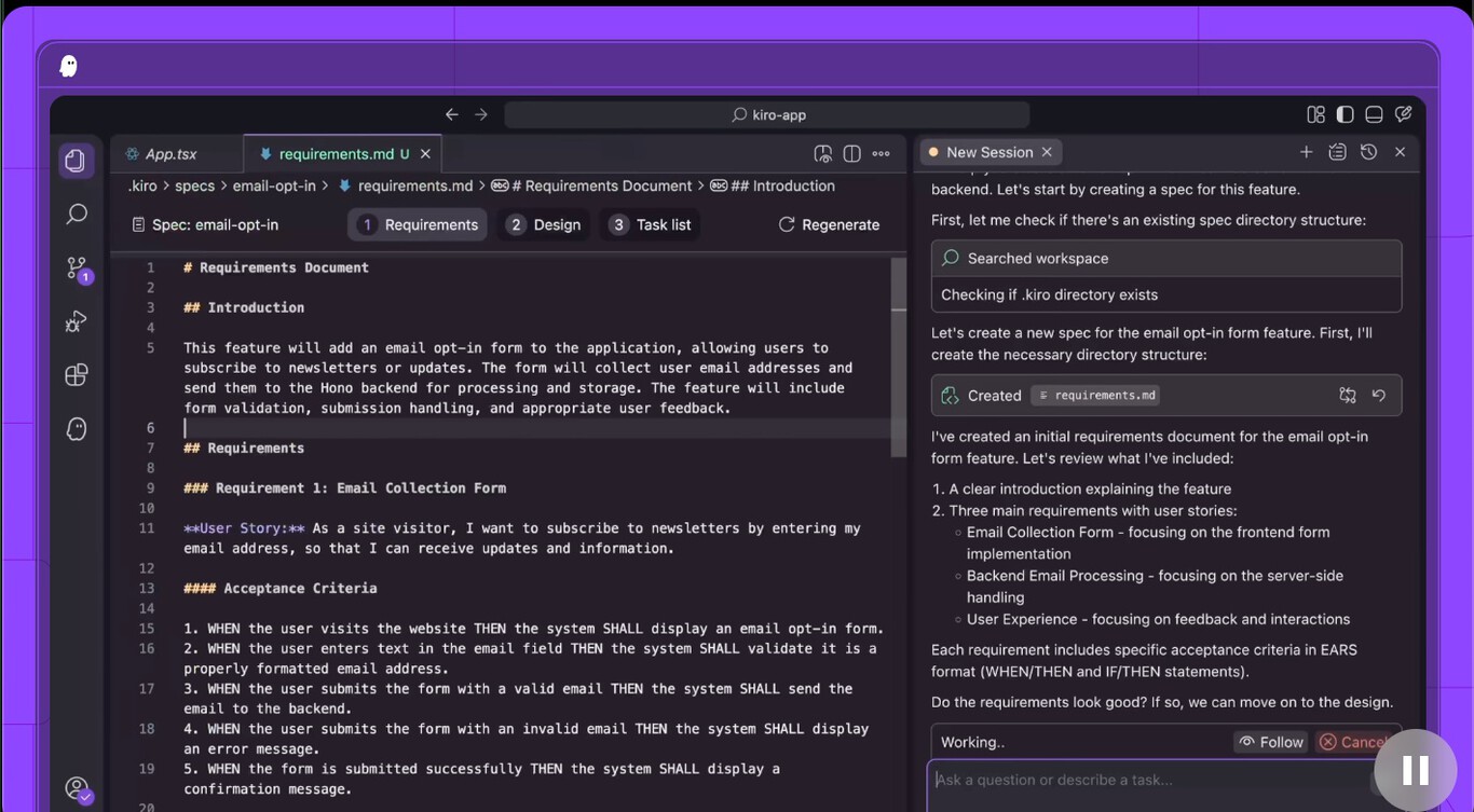 "Es mucho mejor que Cursor": Kiro es el nuevo editor de código de ...