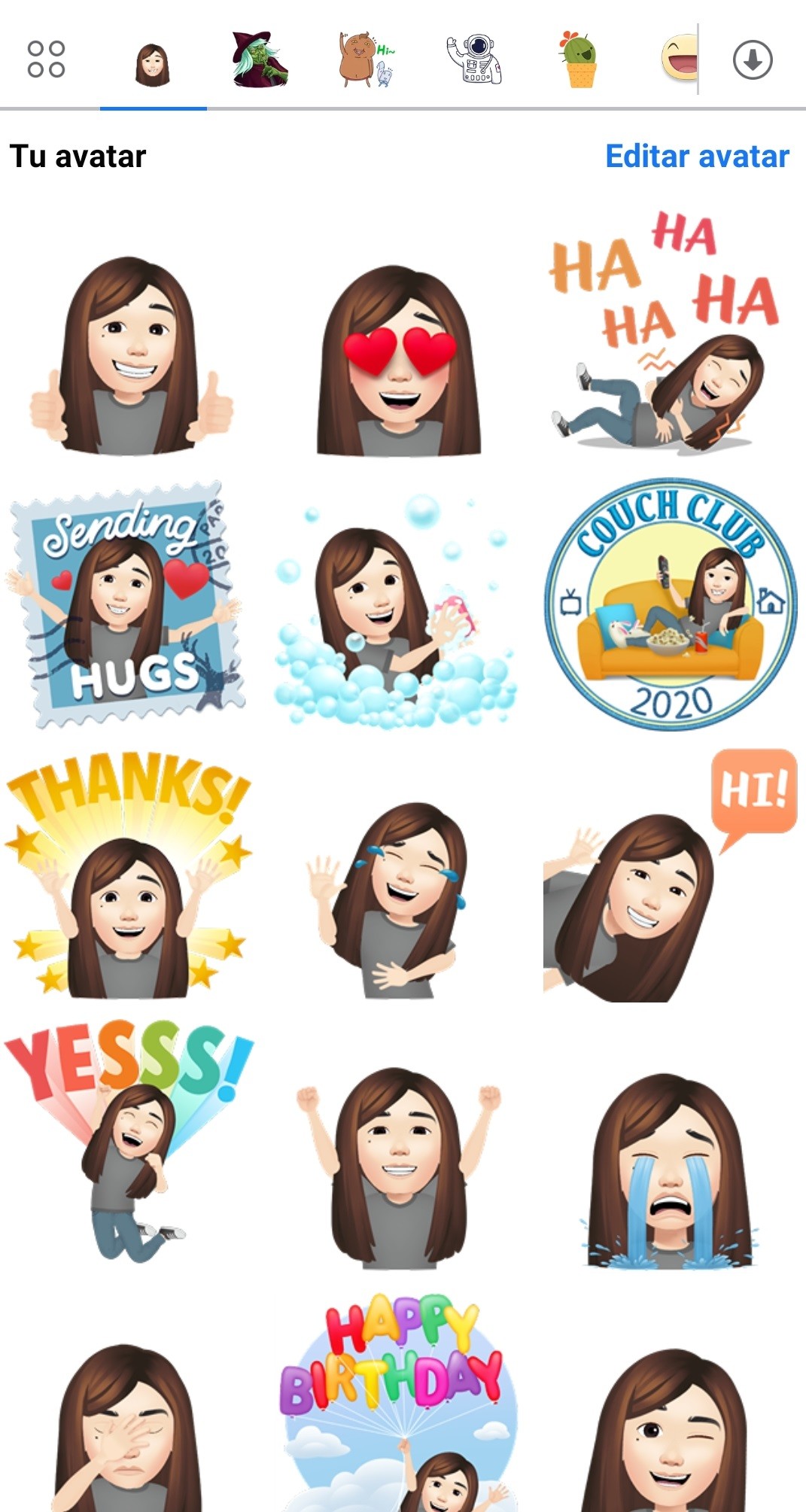 Ya podemos crear nuestros propios avatares en Facebook para usar en ...