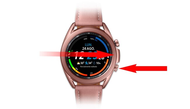 Cómo hacer capturas de pantalla en los relojes Samsung Galaxy Watch