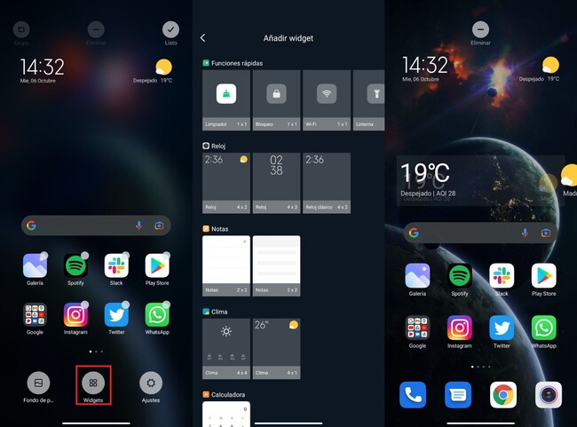 Widgets de Xiaomi: cómo usarlos en tu móvil y sacarles el máximo partido