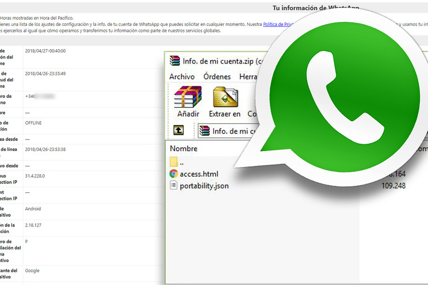 WhatsApp: ésta es toda la información que encontrarás al solicitar el ...