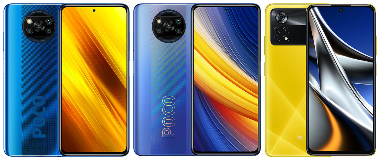 Catálogo de todos los móviles POCO a la venta en 2022