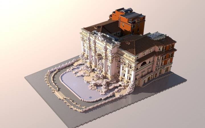 Los mejores monumentos y lugares de interés del mundo creados en Minecraft