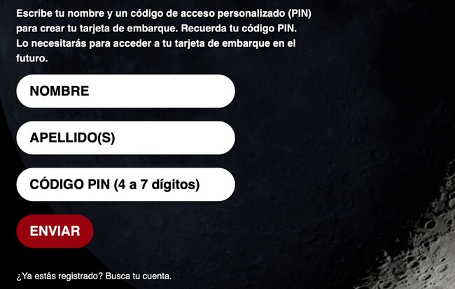 Envía tu nombre a la Luna con esta nueva misión de la NASA. Te llevarás una tarjeta de embarque ...