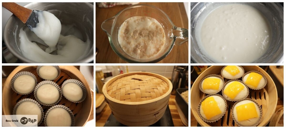 Puto filipino: esponjosos bizcochitos de arroz al vapor con leche de ...