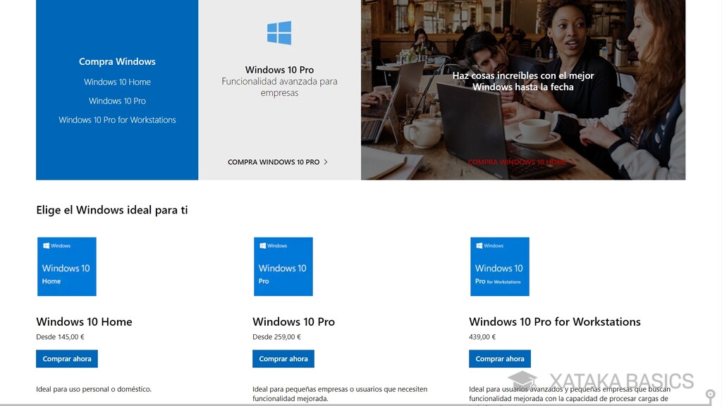 Licencias de Windows 10: tipos y dónde comprar