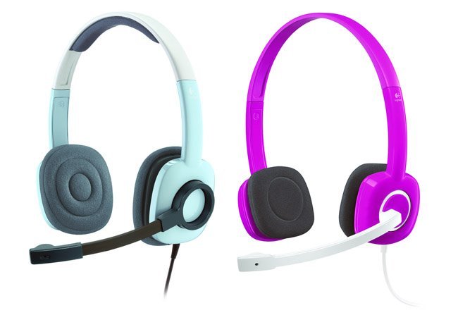 Logitech H120, H130 y H250, auriculares de colores para todos los bolsillos