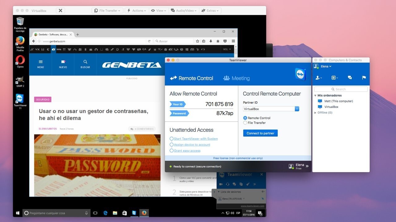 TeamViewer habilita el acceso remoto a través de la web y con cualquier ...