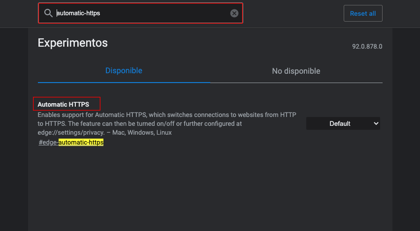 Cómo configurar Edge para que use, siempre que sea posible, el ...