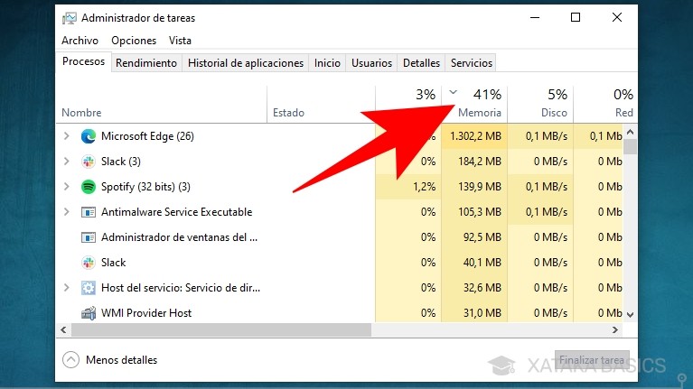 7 formas de liberar RAM en Windows 10