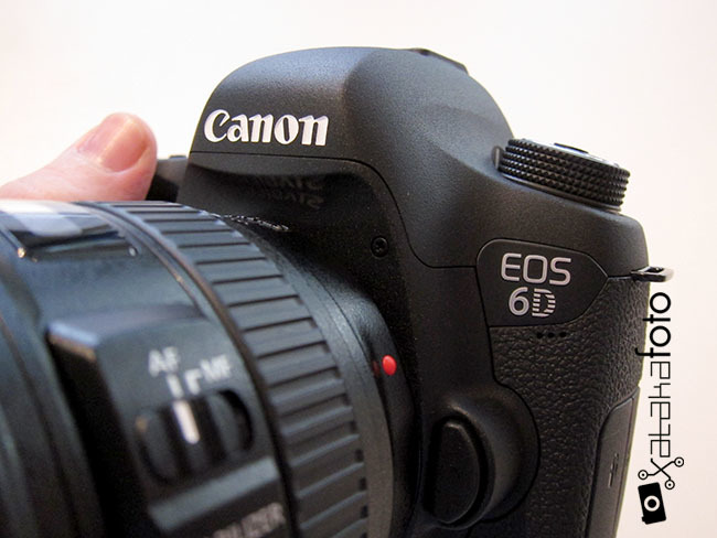 Canon EOS 6D, toma de contacto