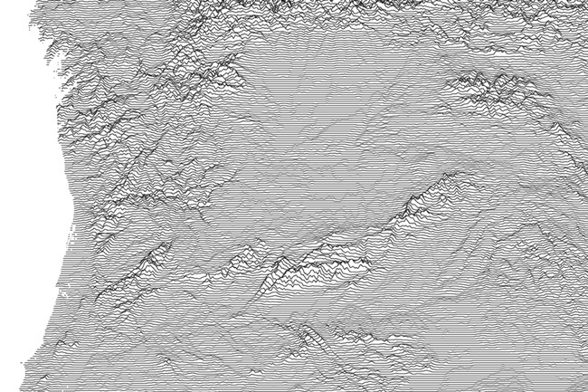 Peak Map: la aplicación que convierte en arte el relieve de cualquier ...