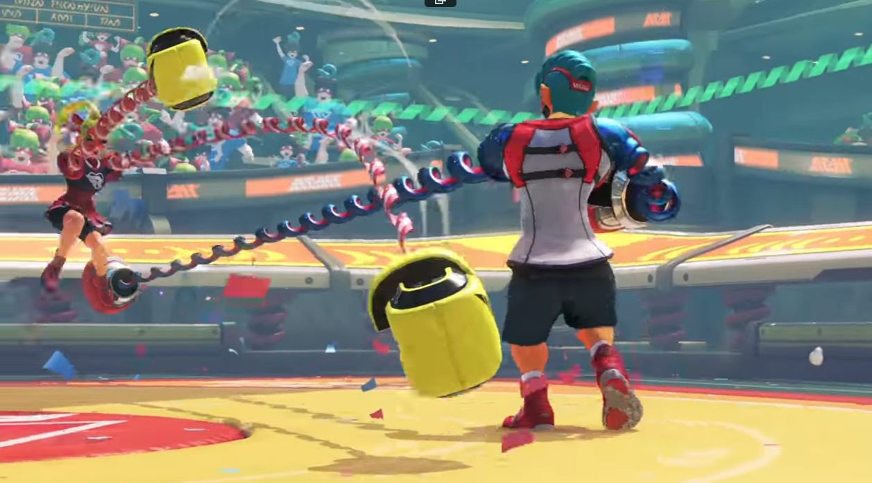 ARMS: boxeo a golpe de Joy-Cons para Nintendo Switch en la línea de los ...