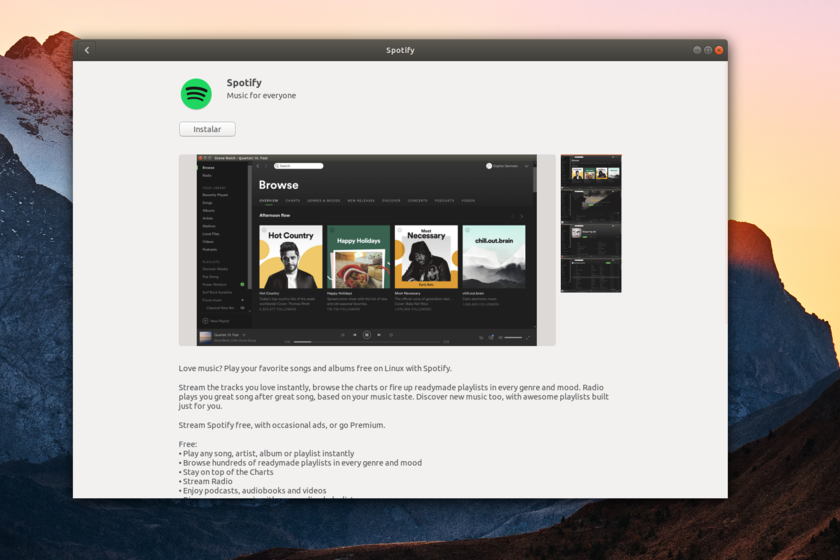 Spotify ya está disponible como un paquete snap para Ubuntu y otras ...