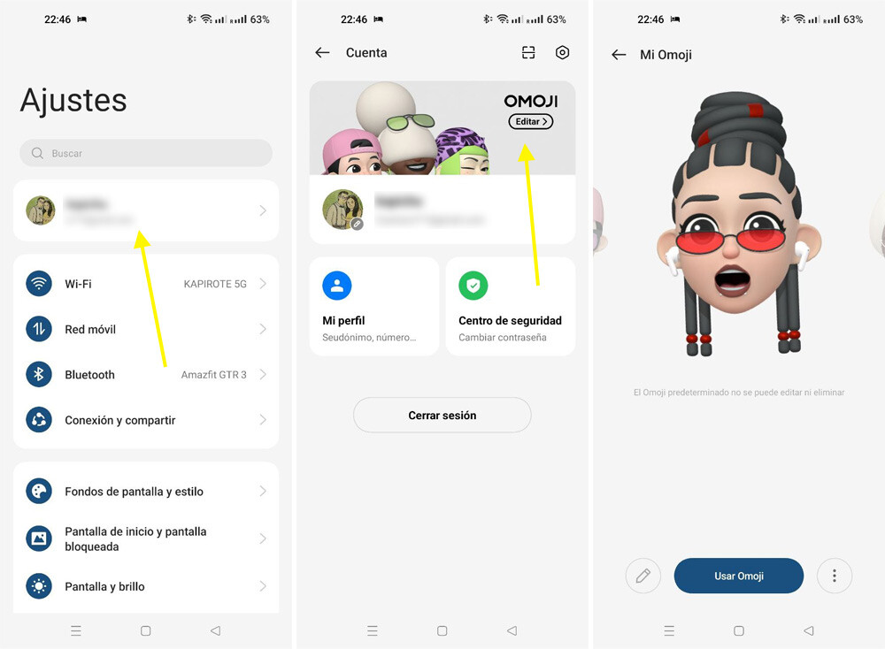 Avatares 3D con tu cara: así son los Omoji de OPPO, OnePlus y Realme