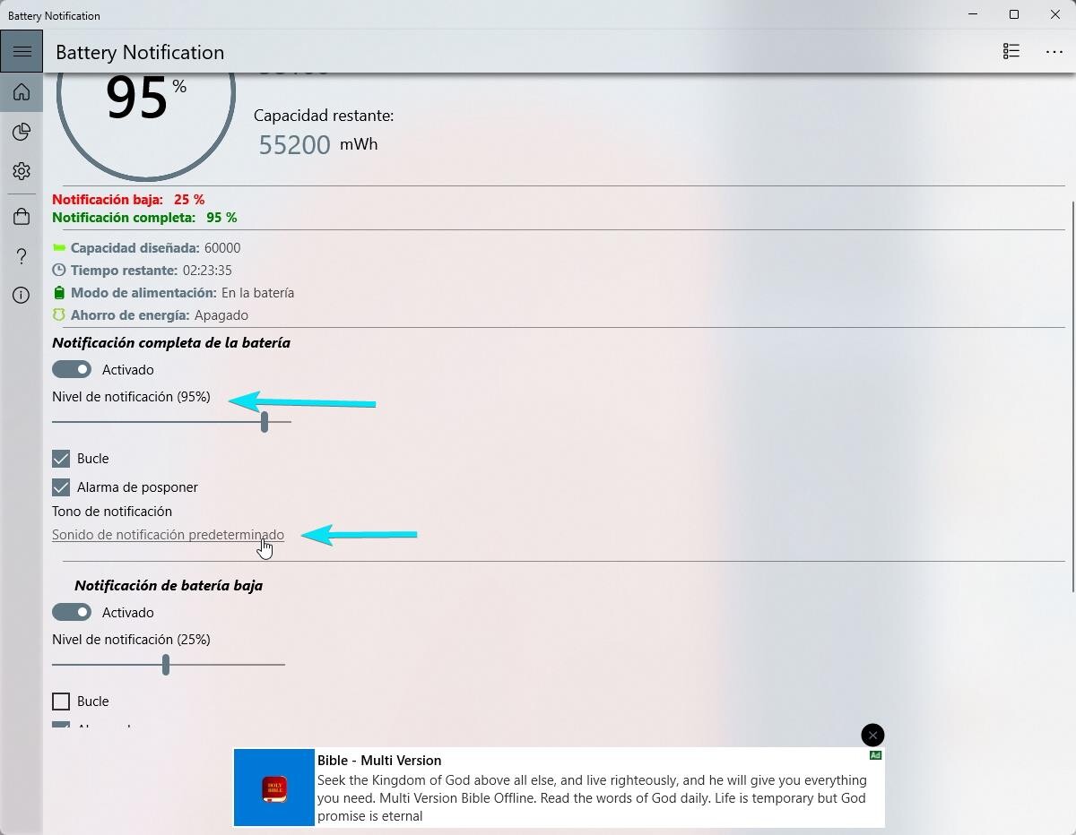 Cómo hacer que el portátil te avise por voz cuando esté cargado, en ...