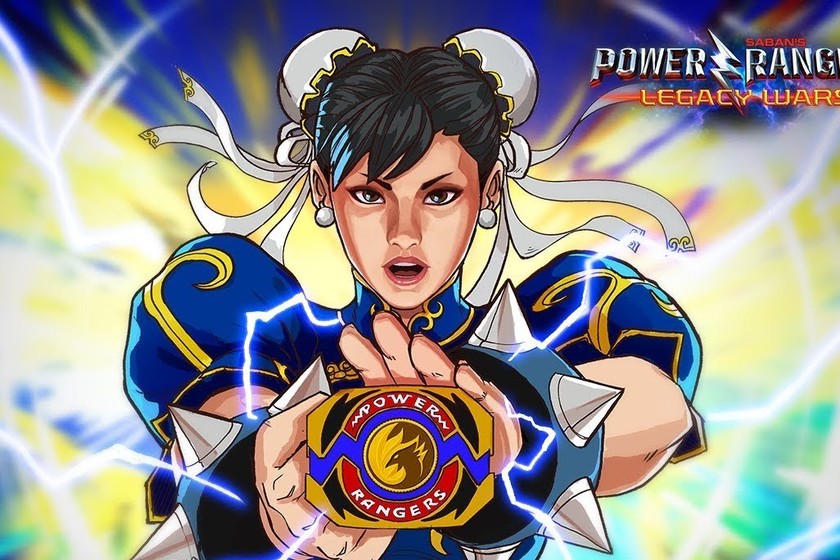 Chun-Li, de Street Fighter a los Power Rangers en Legacy Wars