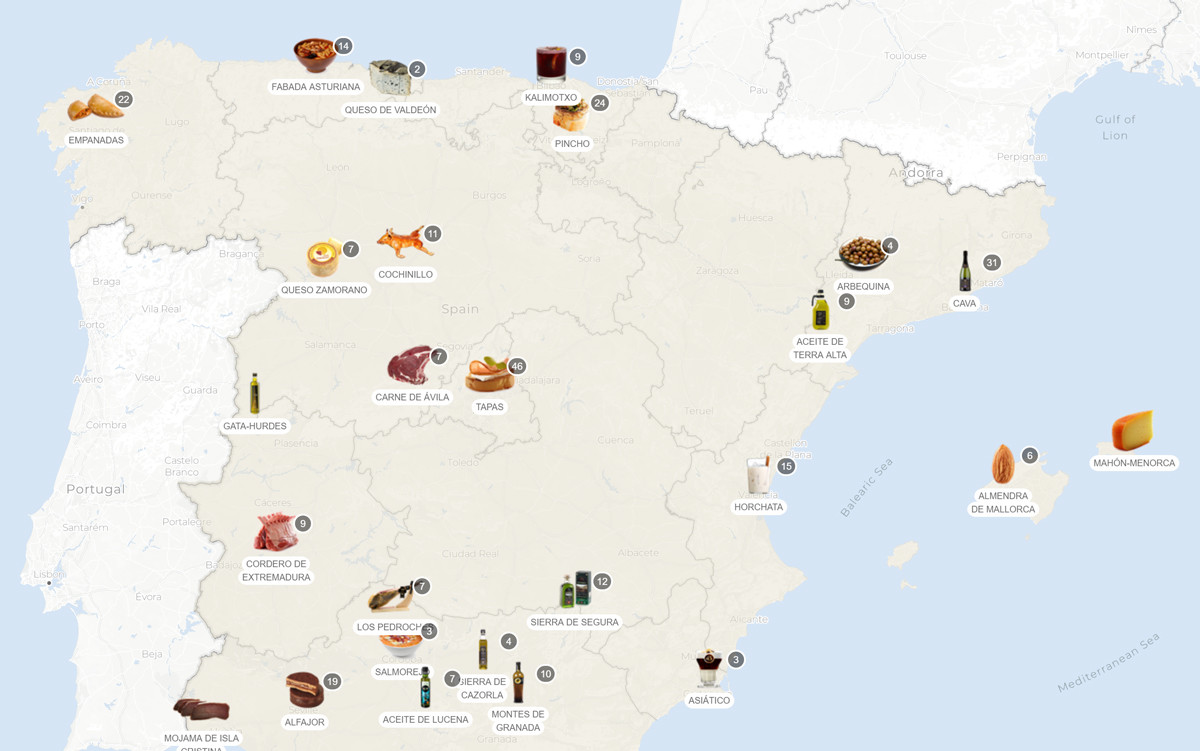 Taste Atlas, el mapa definitivo para conocer los mejores platos de cada ...