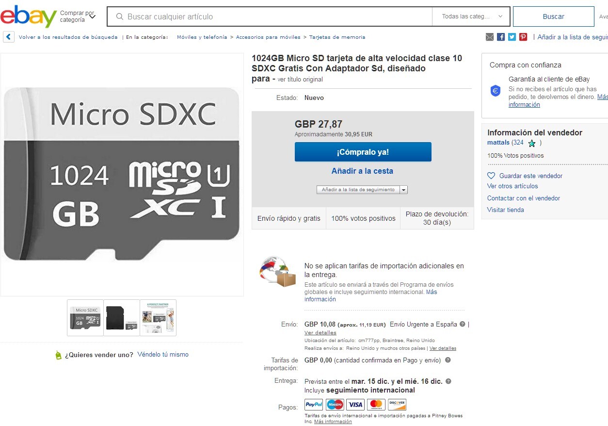 Cuidado con el timo de las Micro SD falsas: si parecen demasiado buenas ...