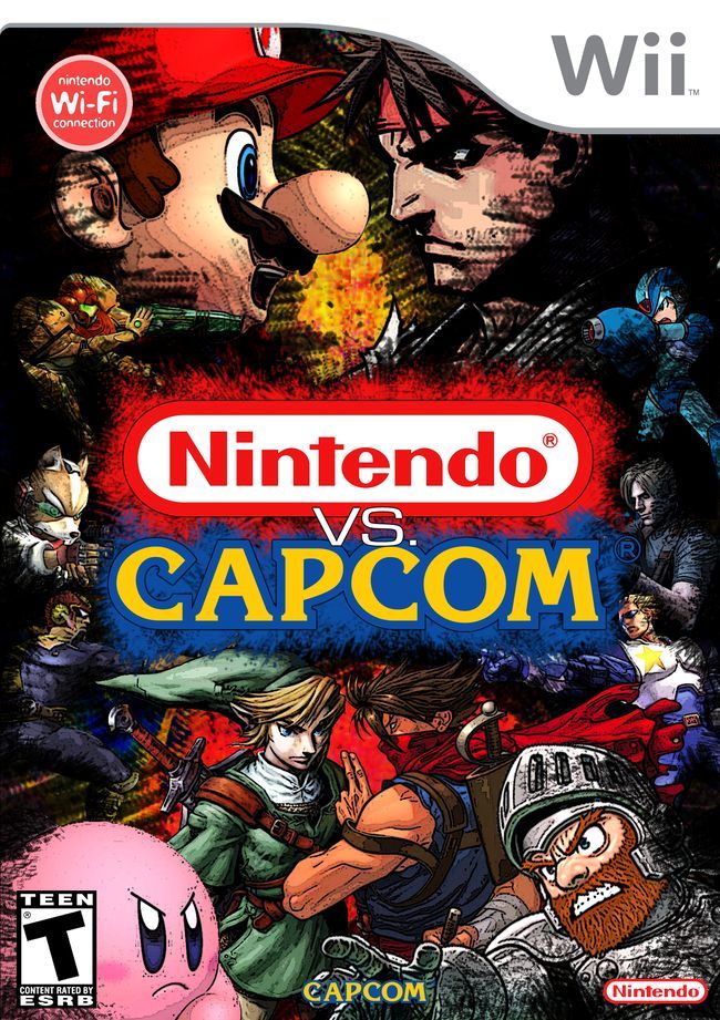 Imagen de la semana: 'Nintendo vs. Capcom' para Wii
