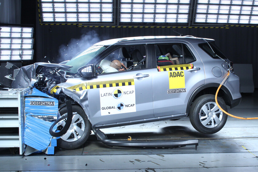 El Toyota Raize lo pasa mal en las pruebas de seguridad de Latin NCAP ...