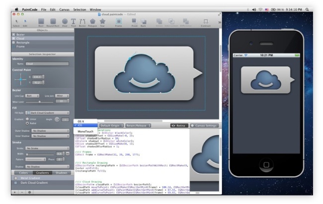 PaintCode, herramienta para la creación de la interfaz de tus aplicaciones